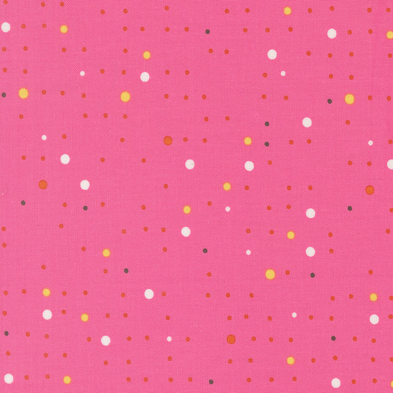 Balisong - Dapple Dot - Hibiscus - Zen Chic - Moda Fabrics - 1/2 yd