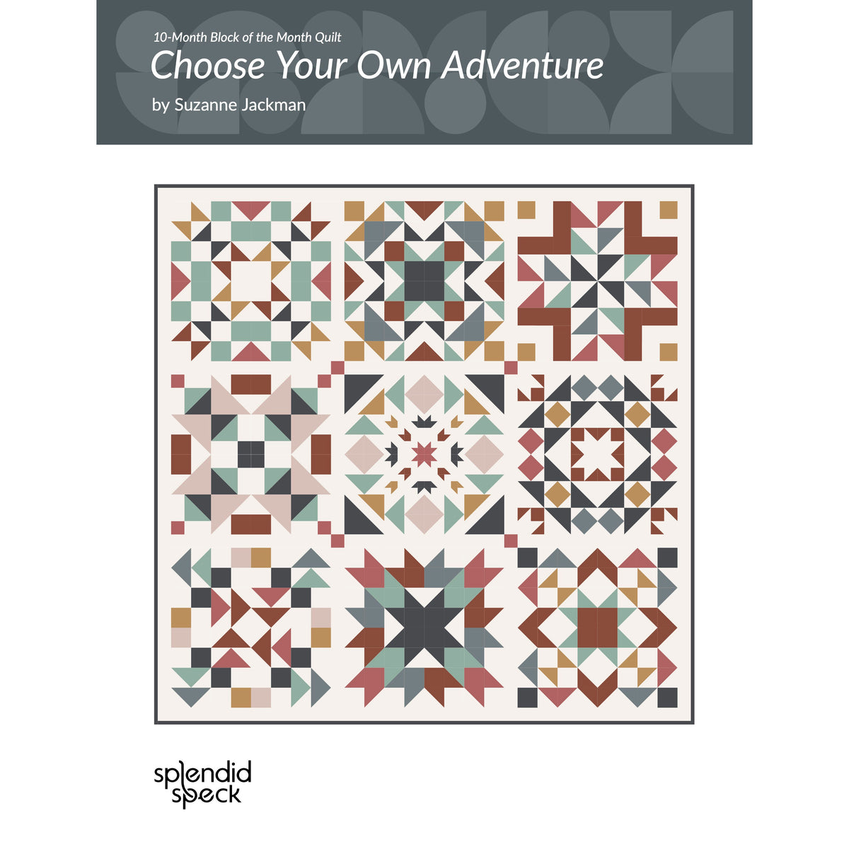 Choose Your Own Adventure - Block of the Month Quilt Pattern - PDF