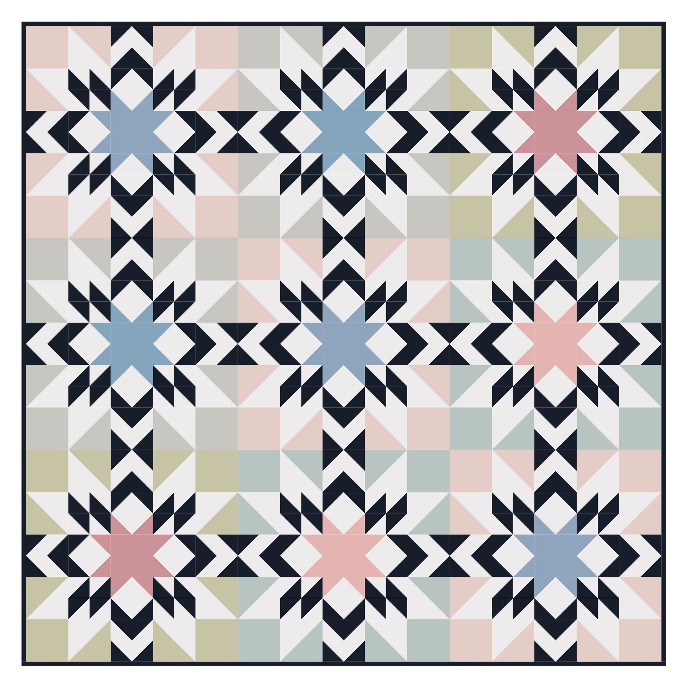 Clara - Quilt Pattern - PDF
