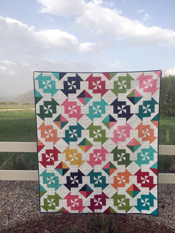 Candy Swirls - Quilt Pattern - PDF