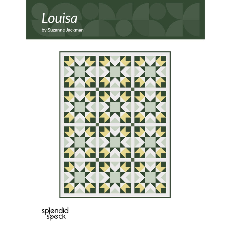 Louisa (3 Colors) - Quilt Pattern - PDF