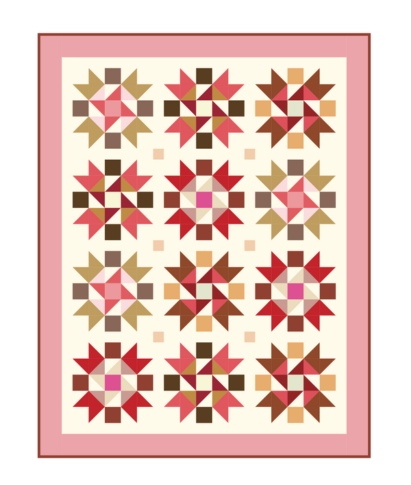 Lucy - Quilt Pattern - PAPER