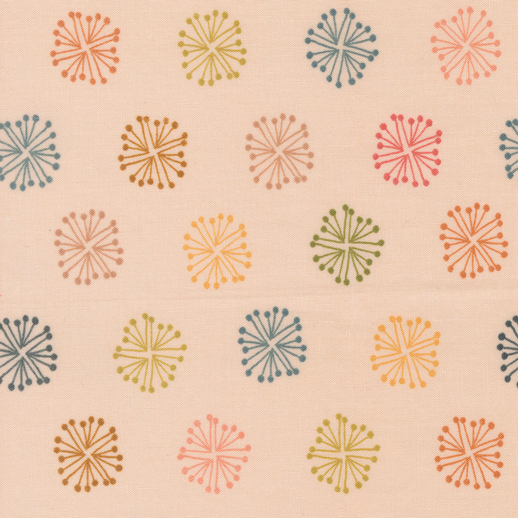 Peachy - The Big Bang - Whipped Cream - Jessica Rose - Moda Fabrics